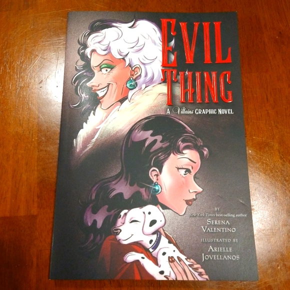 Disney | Other | Disney Cruella Evil Thing Book Comic Novel New | Poshmark